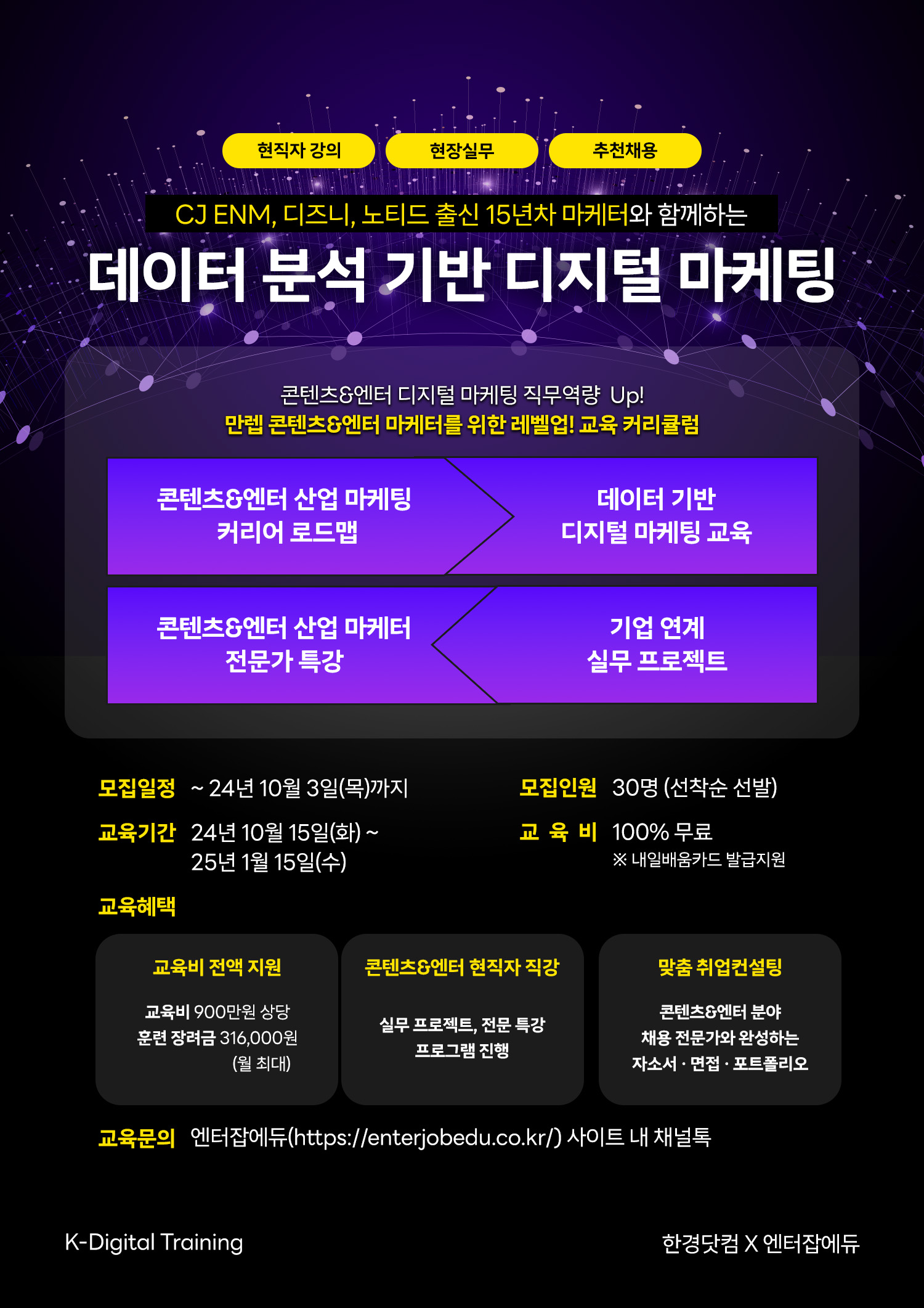 [KDT] 데이터 분석 기반 디지털 마케팅 모집 | 요즘것들